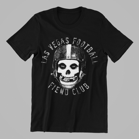 Shirts | Punk Rock Las Vegas Football Fiend Club Shirt Black Adult ...